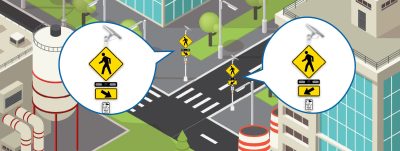 RRFB Rectangular Rapid Flashing Beacon - Encom Wireless