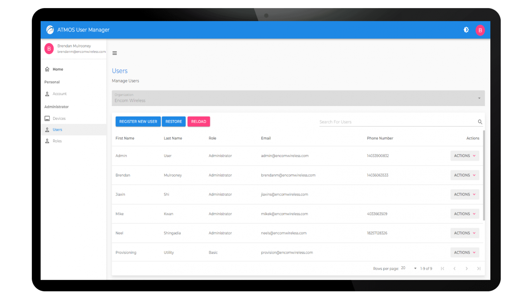 ATMOS - Encom Wireless Data Solutions